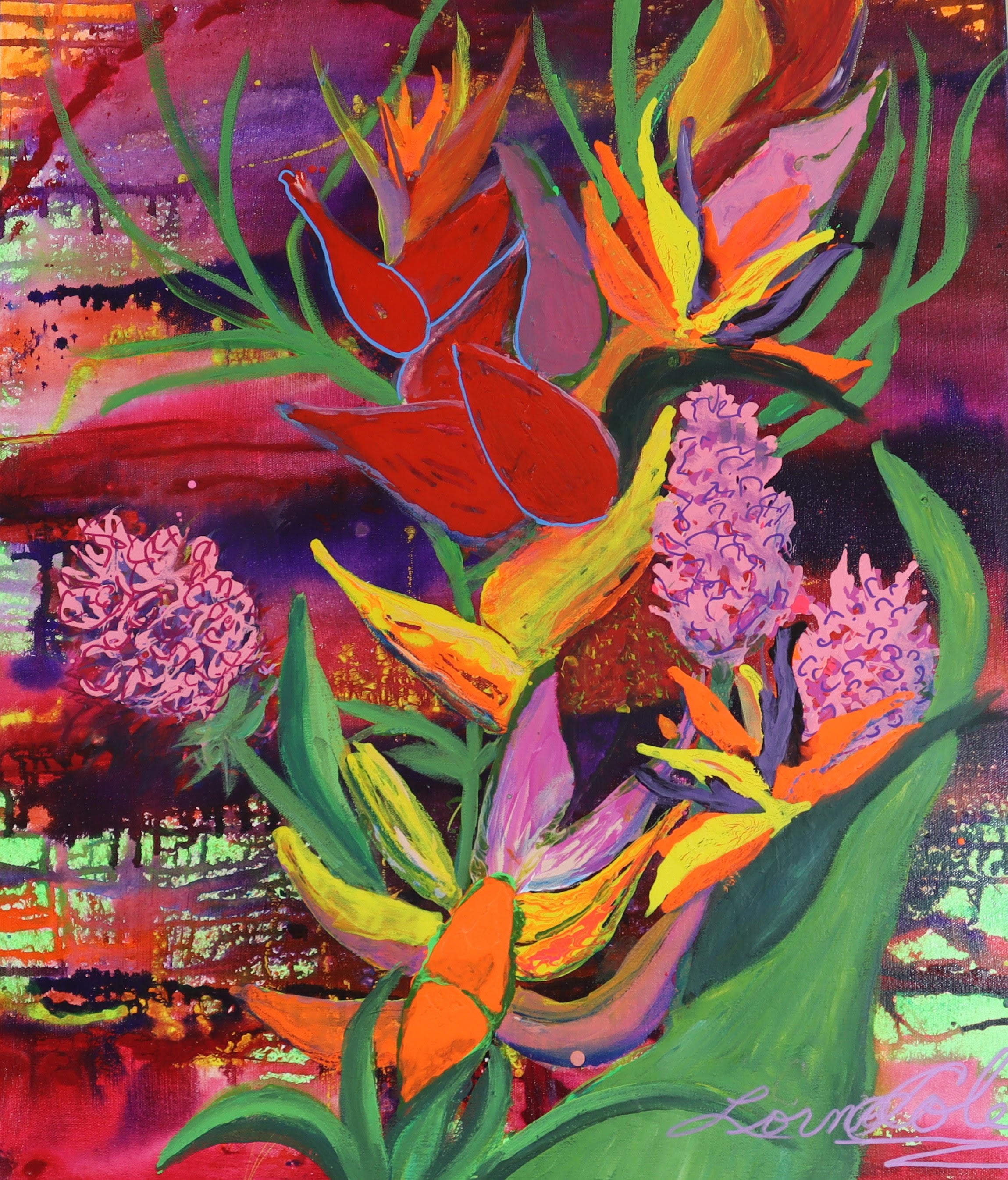 Tropicals 4, Lorna Cole – The Art Shop Project