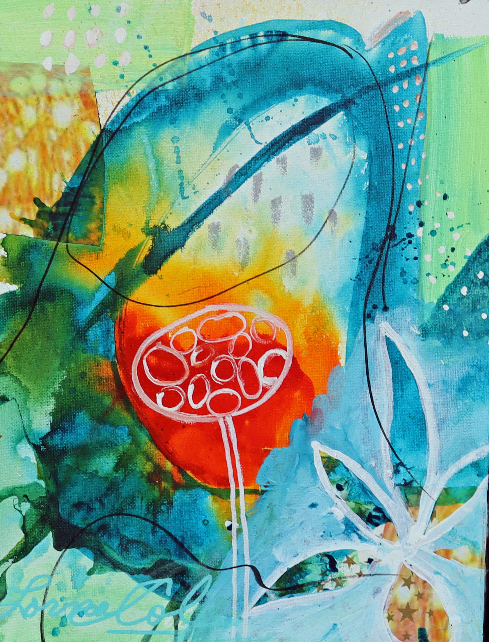 Lotus, Lorna Cole – The Art Shop Project